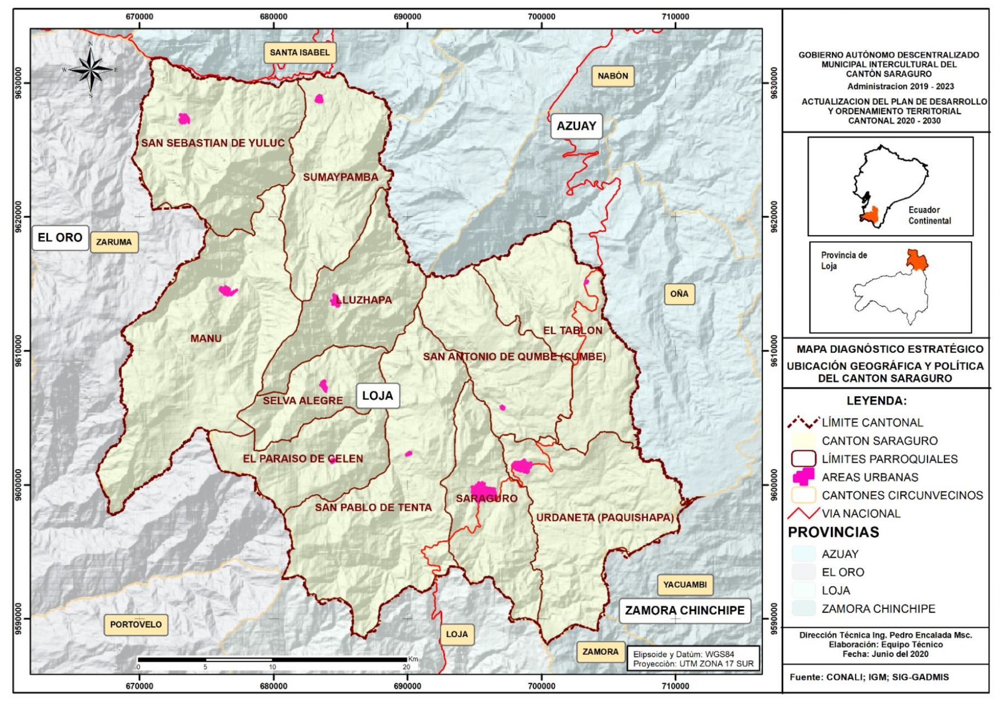 Datos Generales – Visita Saraguro