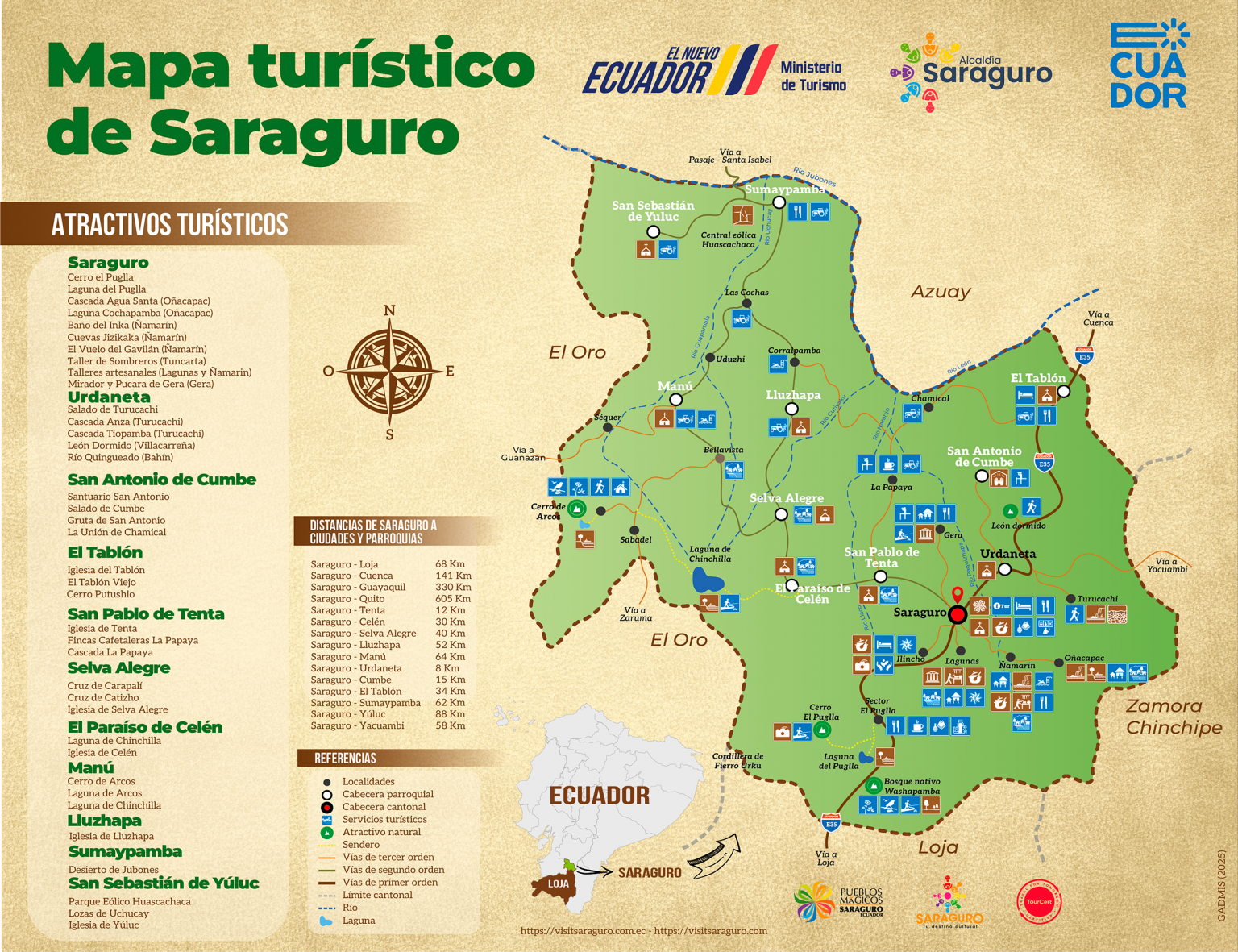 Visita Saraguro – Pueblo Mágico